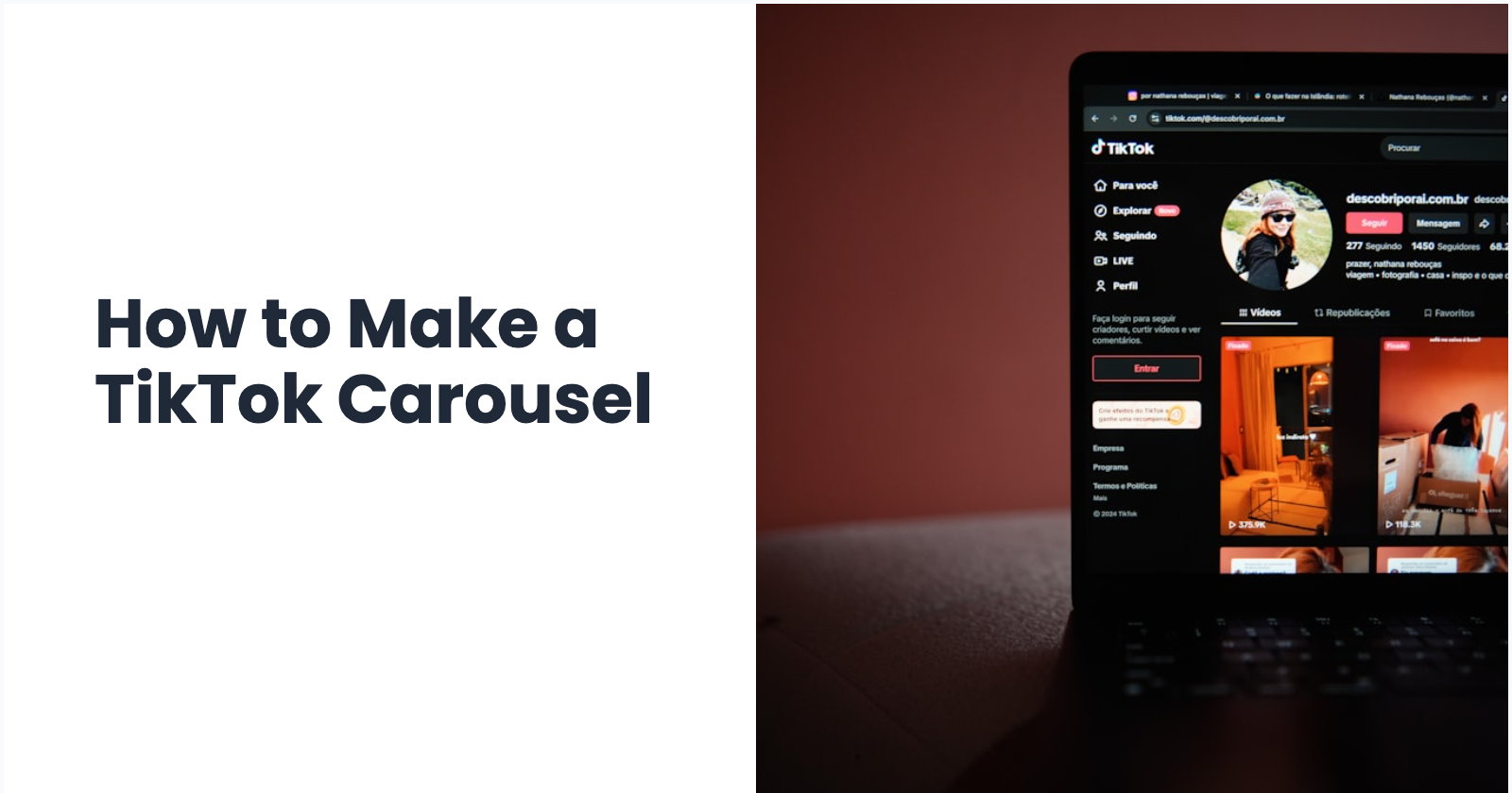 How to Make a TikTok Carousel: Step-by-Step for Beginners | PostWaffle